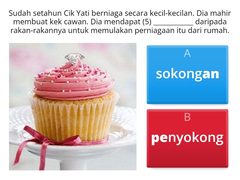 CEKAP 6B Unit 6 Pel 2 Kata Terbitan - Cuestionario