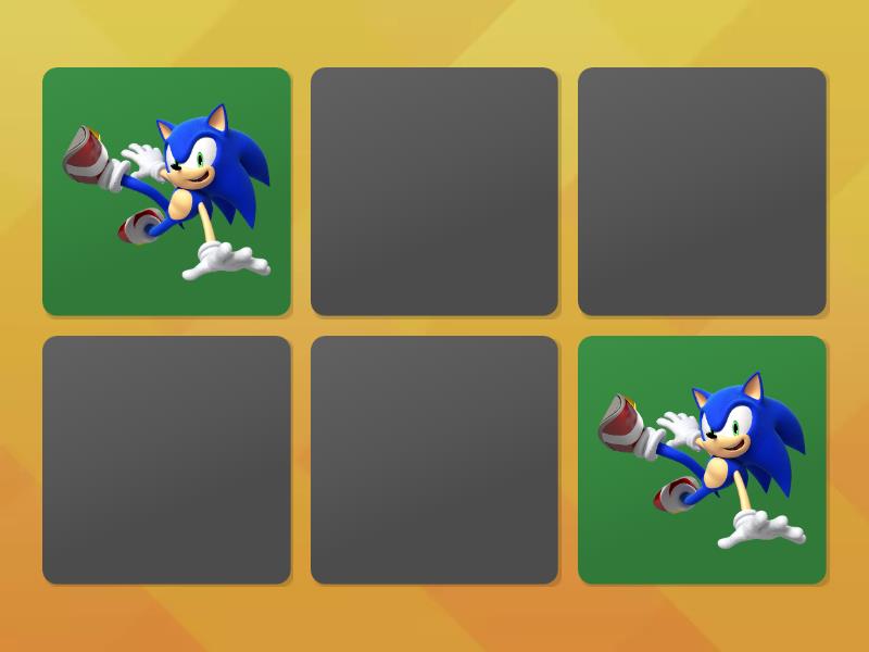 SONIC TARJETAS - Matching pairs