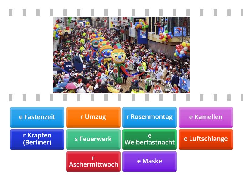 Fasching 4. - Find the match