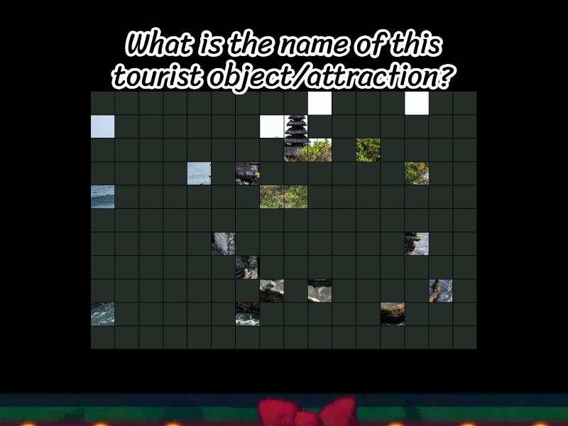 TOURIST OBJECT/ATTRACTIONS - Image quiz