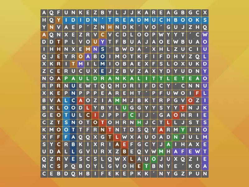 Quantifiers Wordsearch 5673