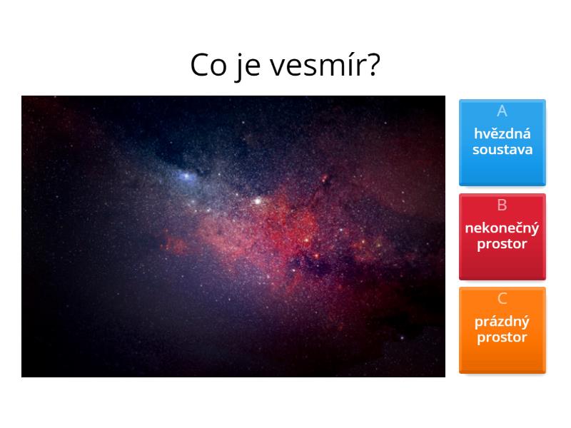 Vesmír - Quiz