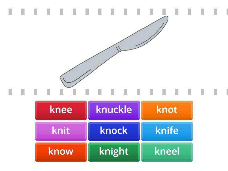 kn words - Find the match