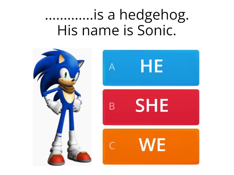 SONIC - Quiz