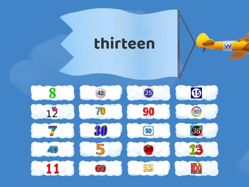 AS2 - Unit 1: NUMBERS 1-100 - Find the match