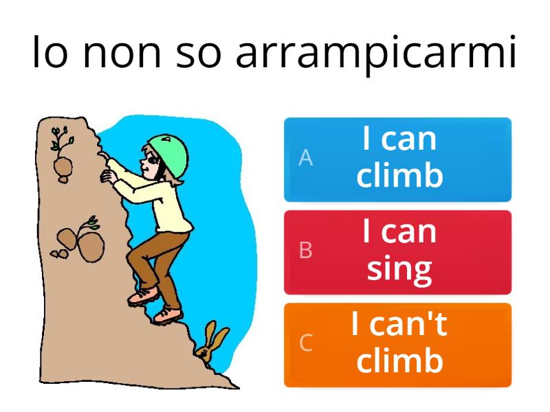 I CAN / I CAN'T - Quiz