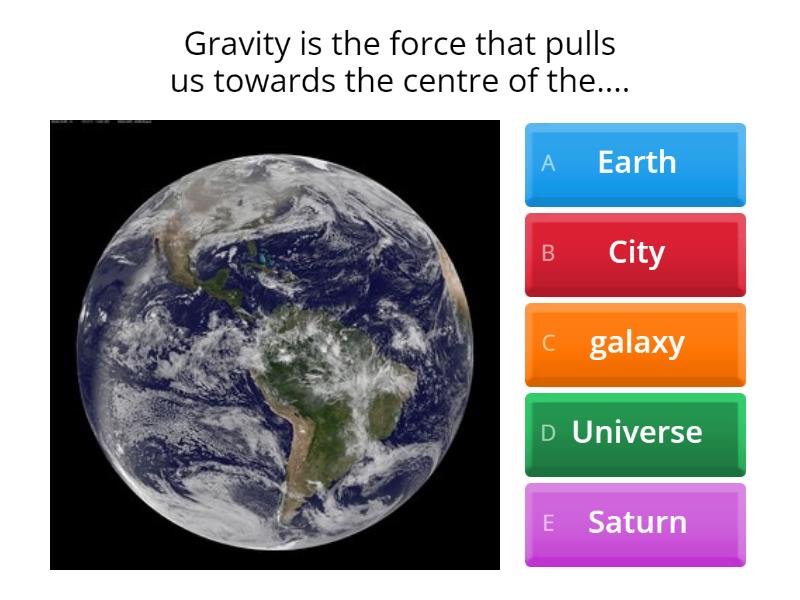 Gravity - Quiz