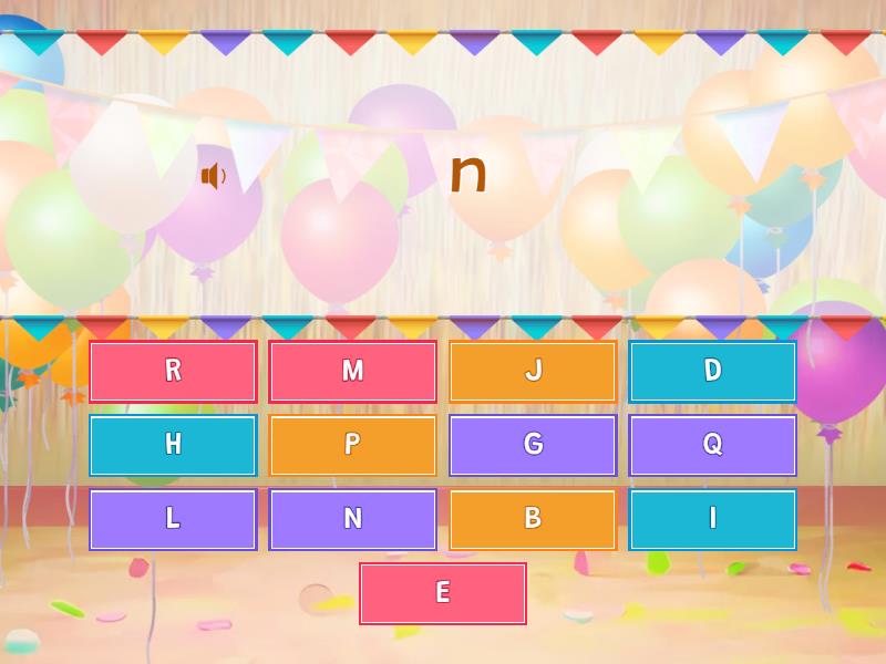 Tricky letters - Find the match