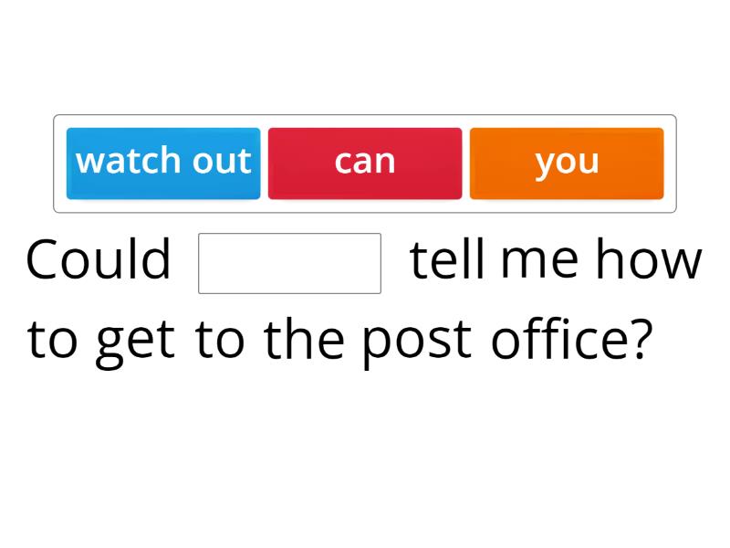What's missing? K3 Post office sentences - Complete the sentence