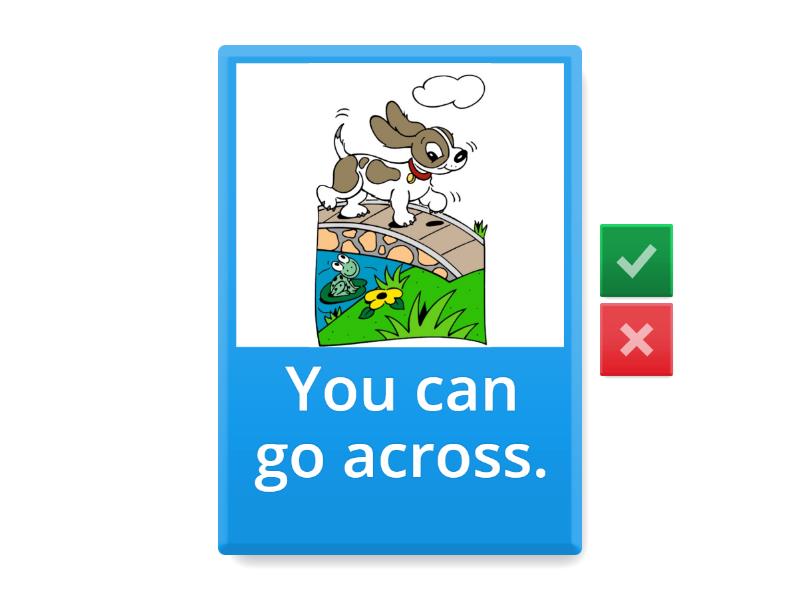 Thuyết trình - Raz b - You Can Go - Flash cards