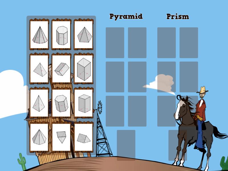 Pyramid or Prism - Group sort