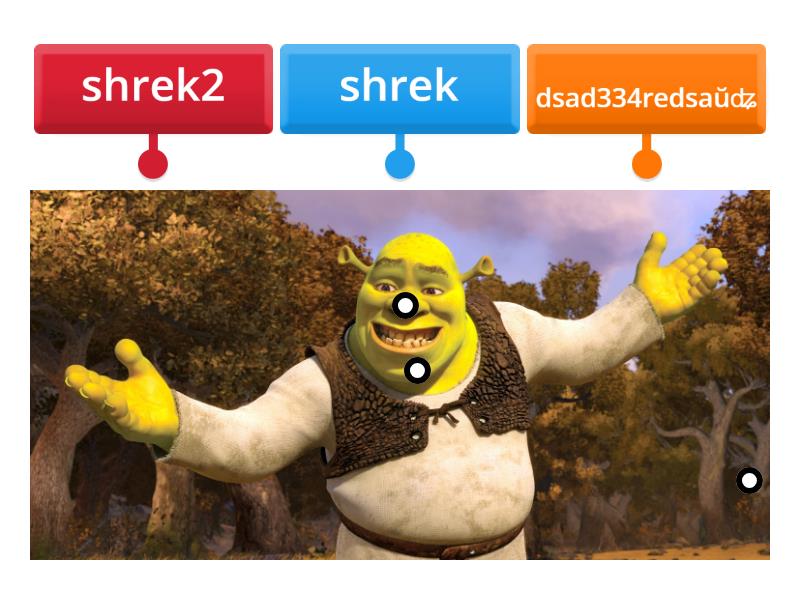 shrek - Labelled diagram