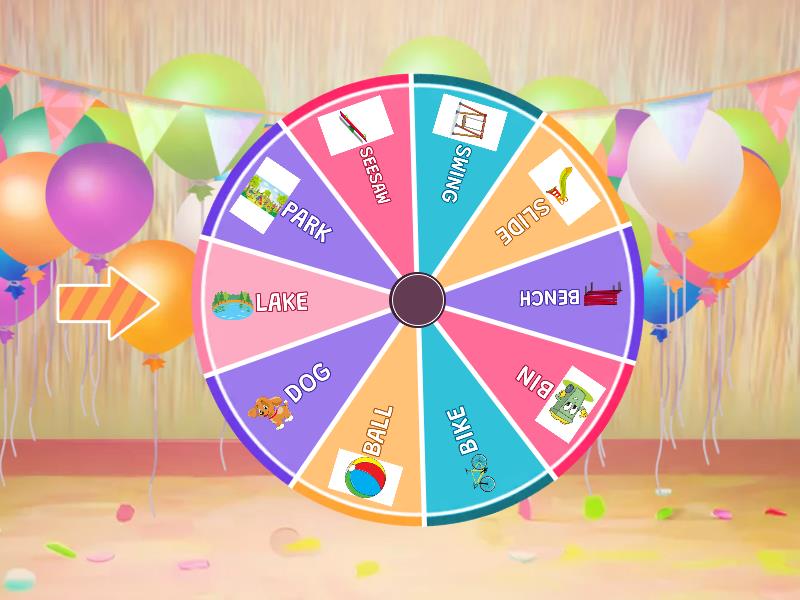 IN THE PARK --- KIDS - Spin the wheel