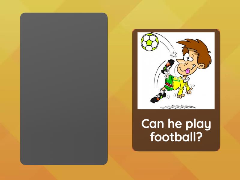 Kids Box 1 Can...? question cards - Speaking cards