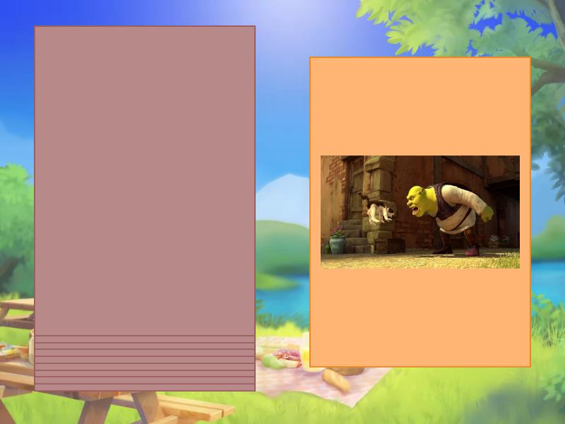 What is Shrek doing now? - Speaking cards