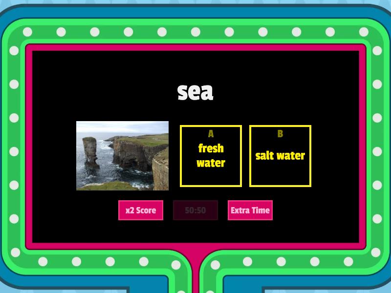 Review unit 5: weather and water - Gameshow quiz