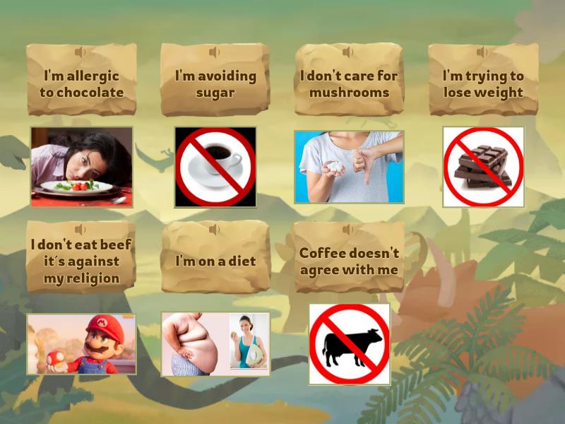 Declining food - Desliar