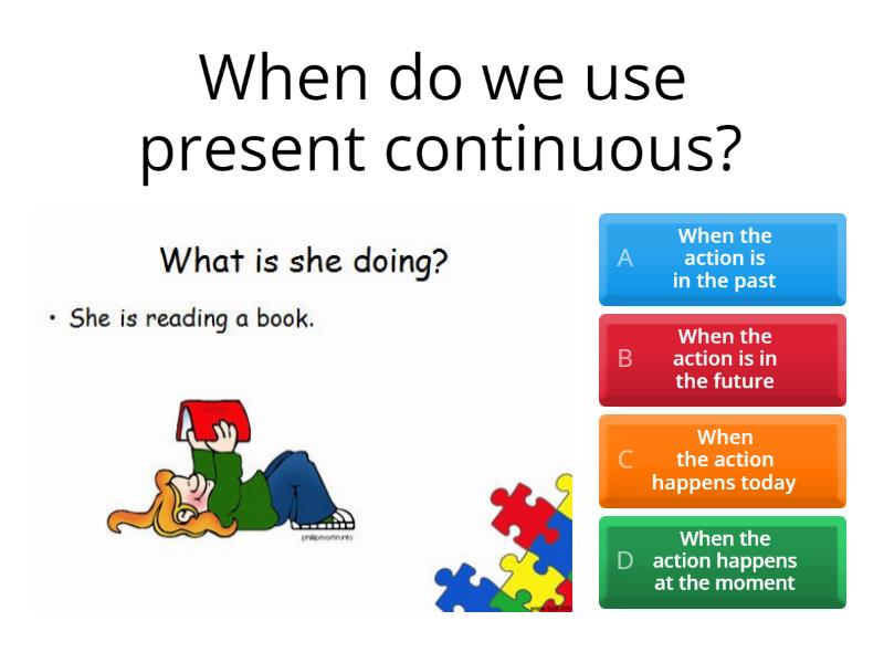 REVIEW present, present continuous, vocabulary, to have, to be ...