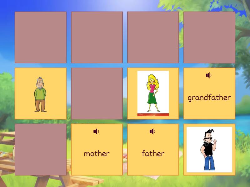 My family - Matching pairs