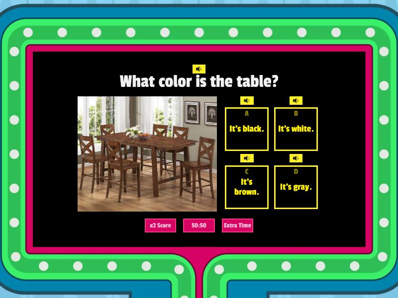 KB1 Unit2 (school objects + colors) - Gameshow quiz KB1 Unit2 (school objects + colors) - Gameshow quiz