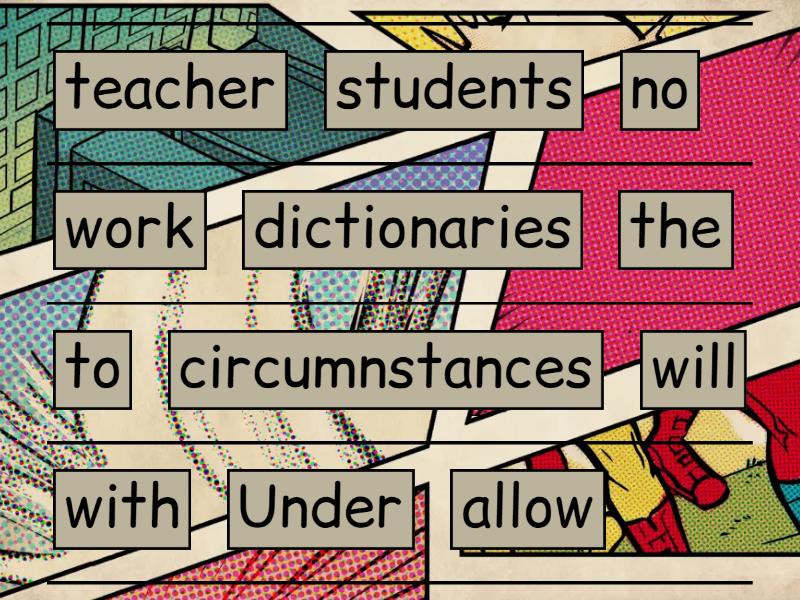Inversion with Negative Adverbials - Practice - Unjumble