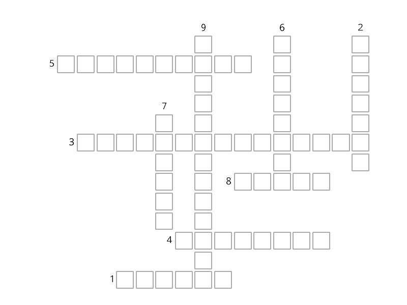 Los deportes crucigrama - Crossword