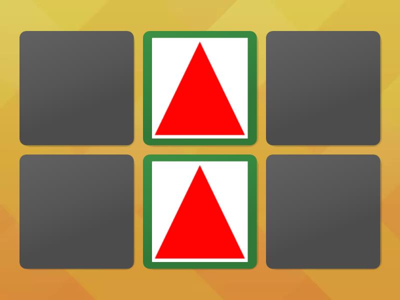 Find The Pairs of Shapes - Matching pairs