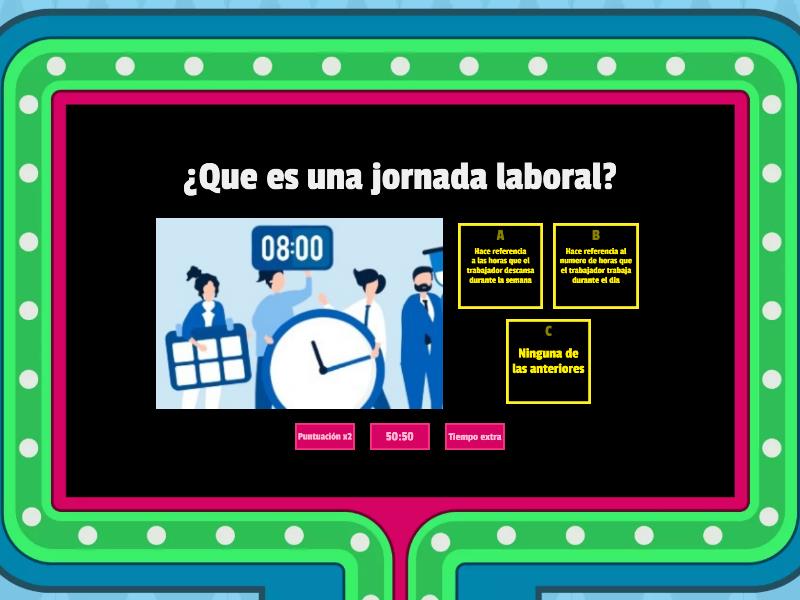 Jornada laboral - Gameshow quiz