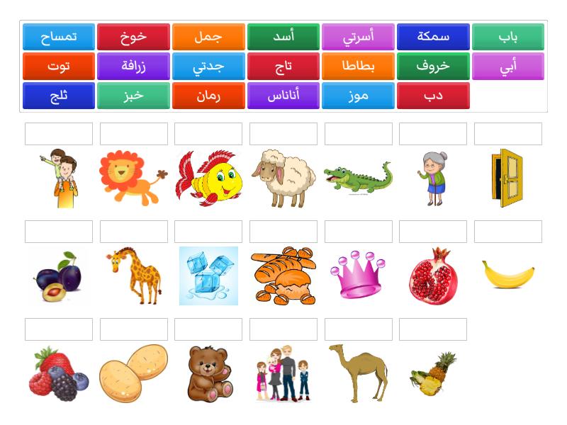 Arabic Week Match Up