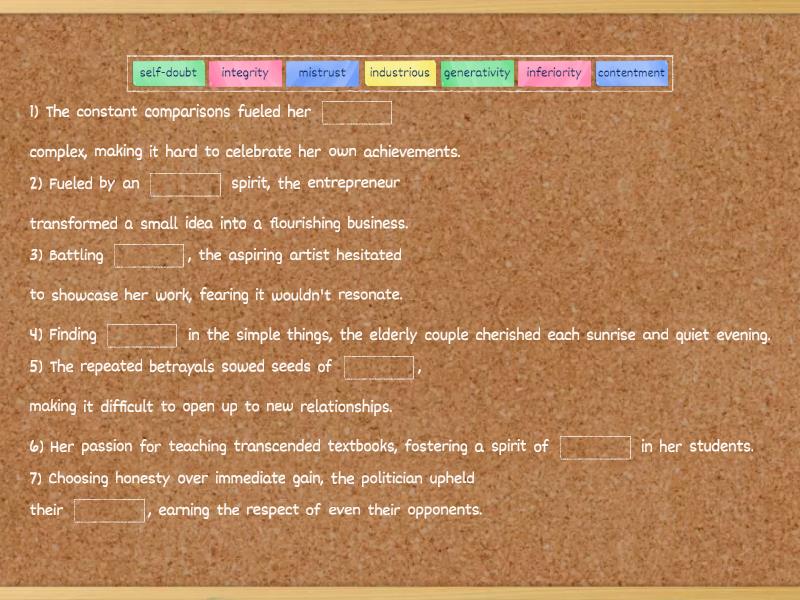 Voc Dasha - Missing word