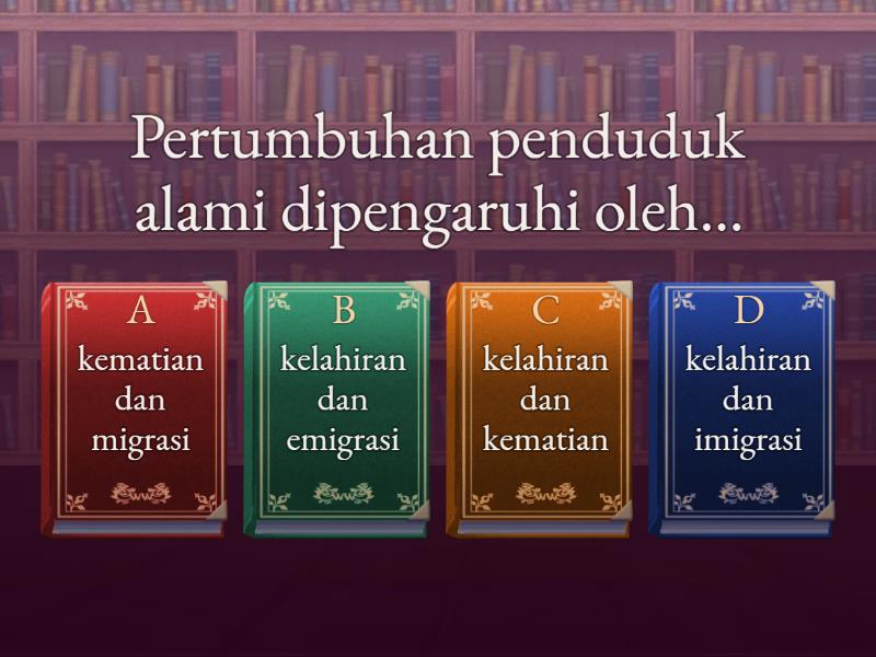 Kuis Seru - Cuestionario