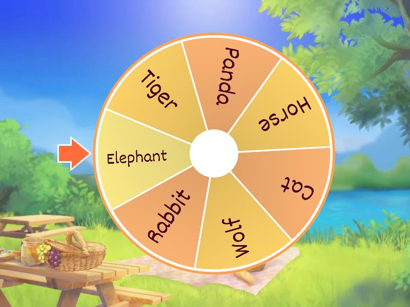 Spin to know your animal - Spin the wheel