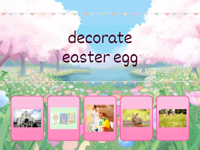 Easter matching - Find the match