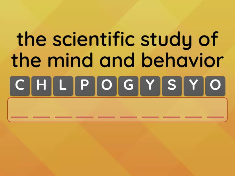 Guess the word - Anagrama