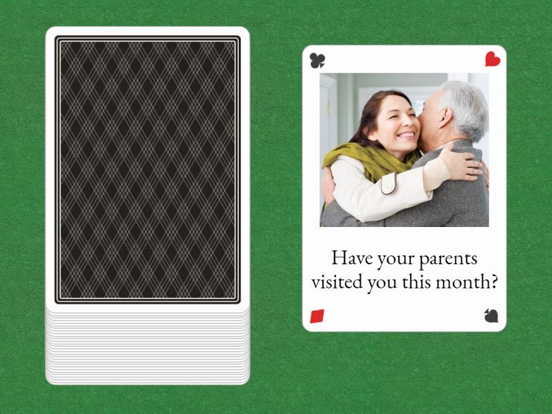 Present Perfect - Speaking Cards - Cartas al azar