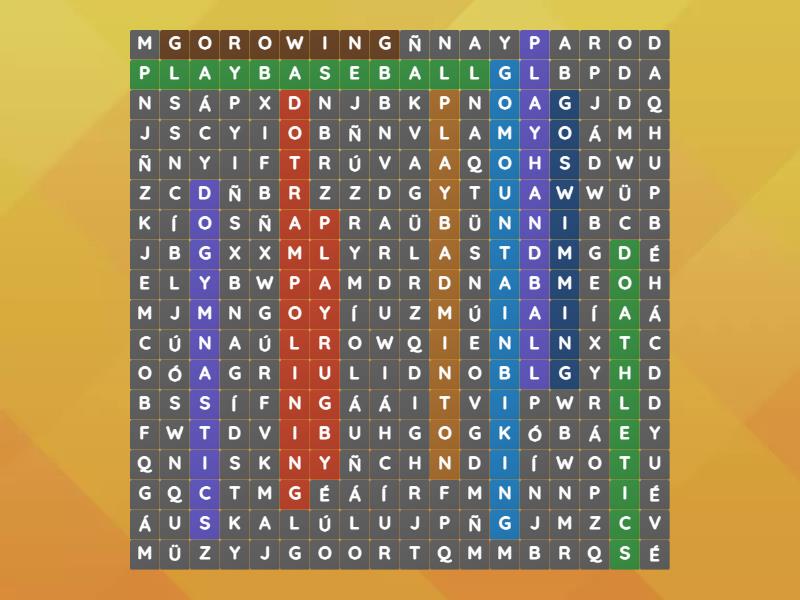 bright ideas 2 unit 4 vocabulary - Sopa de letras