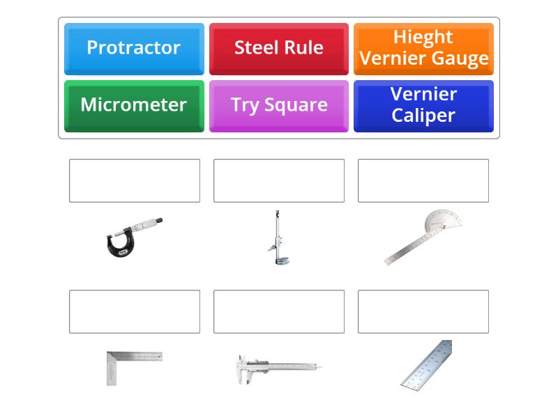 Measurement Tools - Match up