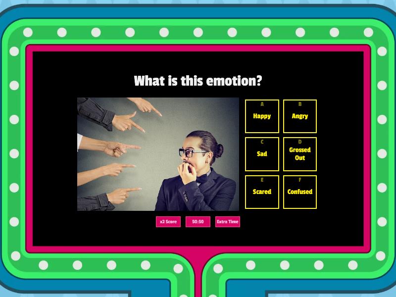 Guess The Emotion! - Gameshow quiz