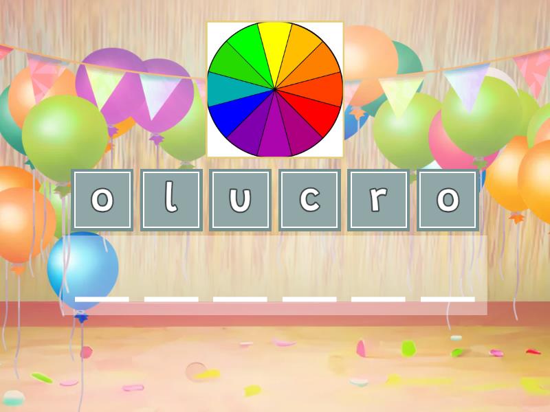 colours - Anagram