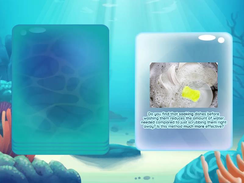 Water - Speaking cards