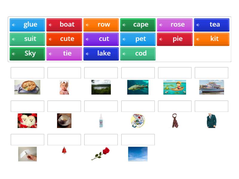 Phonics grade grade 5 Jinping - Match up