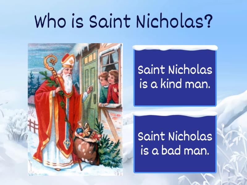 HAPPY SAINT NICHOLAS DAY! - Quiz