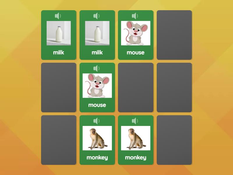 Letter M - Matching pairs