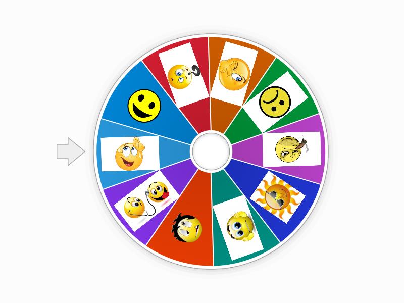 Emoticon Refelxion - Spin the wheel