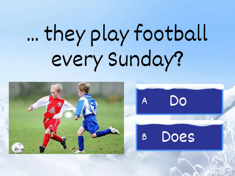 5B Beginners Present Simple - Quiz