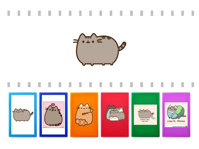 Pusheen game - Znajdź parę