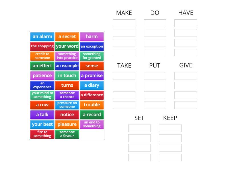 C1-collocation 1 - Group sort