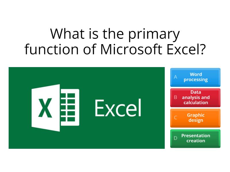 Microsoft Excel_Introduction - Quiz Microsoft Excel_Introduction - Quiz