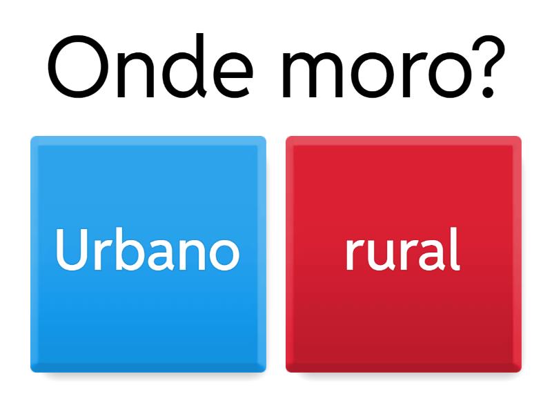 O Sujeito e o seu lugar no mundo - Questionário