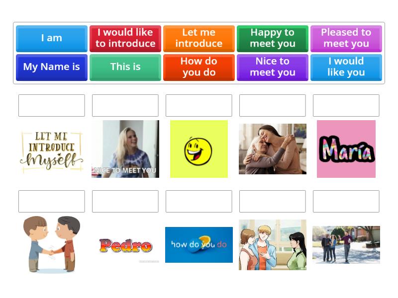 Introduce Yourself - Match up